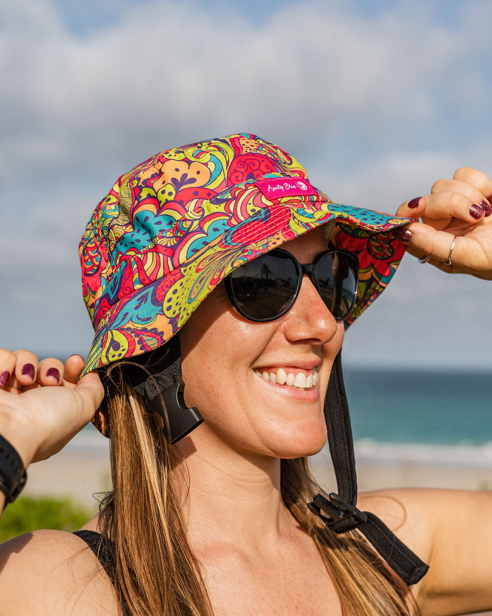 Eco-Friendly Surf Hats with Adjustable Straps – Made from 100% Recycled ...
