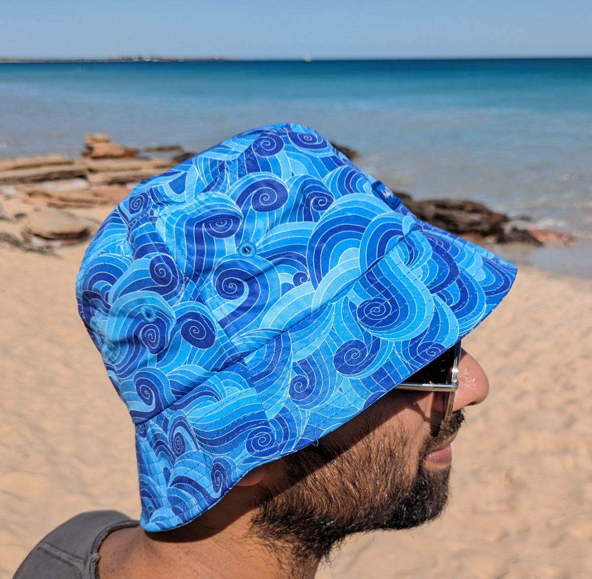 Ocean Bucket Hat – Amity Blue
