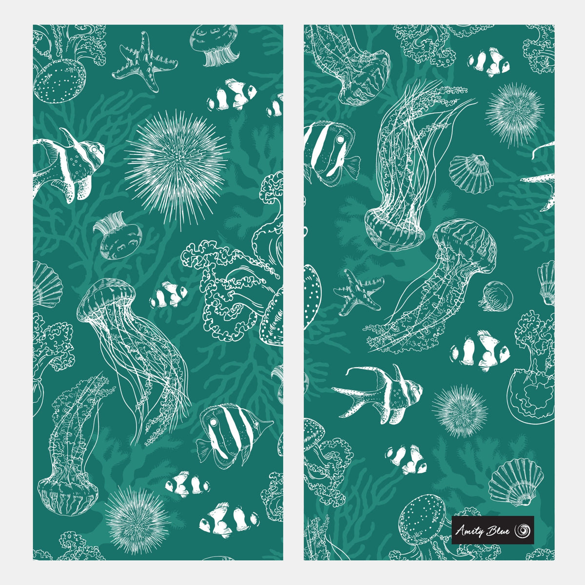 Deep Sea Beach Towel – Amity Blue